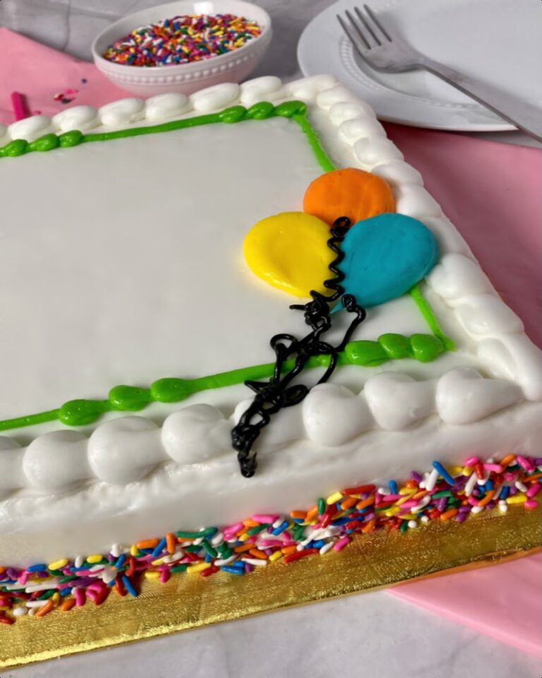 Balloon Sheet Cake - Duke Bakery | Local Bakery since 1951