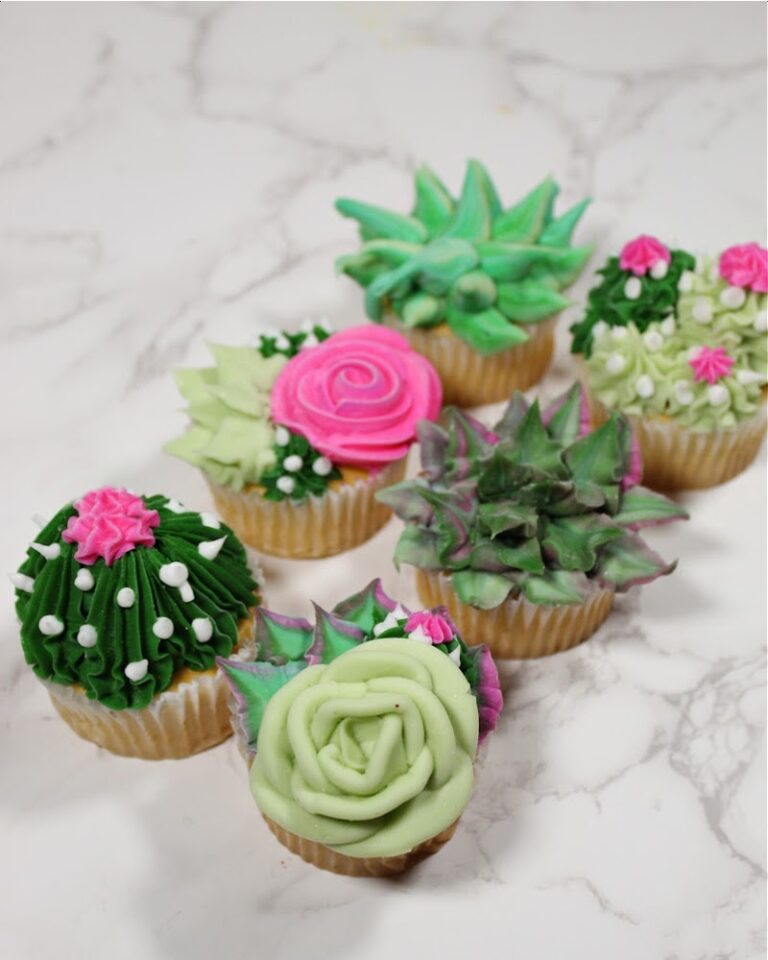 Floral Cupcakes - Duke Bakery | Local Bakery since 1951