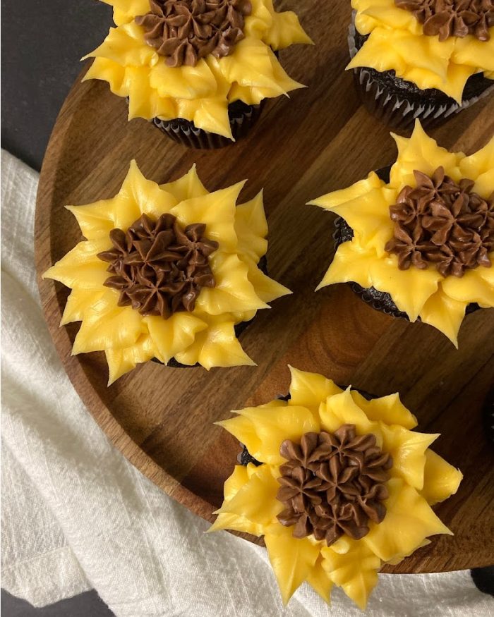 Floral Cupcakes - Duke Bakery | Local Bakery since 1951
