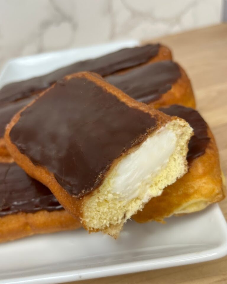 Cream Filled Long John - Duke Bakery | Local Bakery since 1951