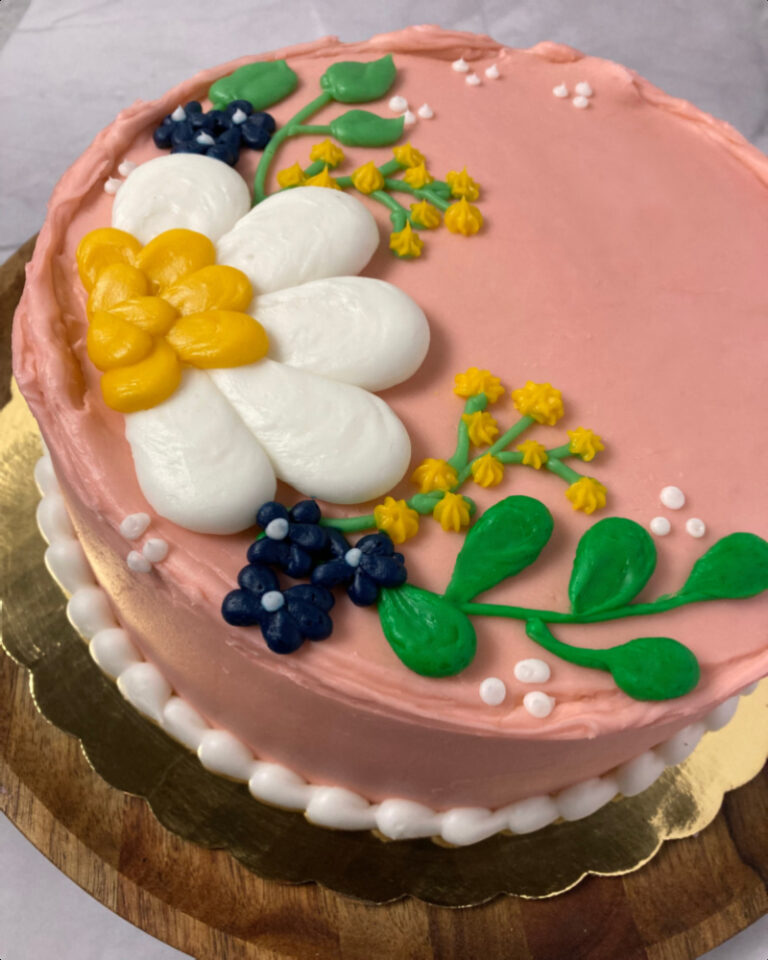 Flower Blooms Cake - Duke Bakery | Local Bakery since 1951