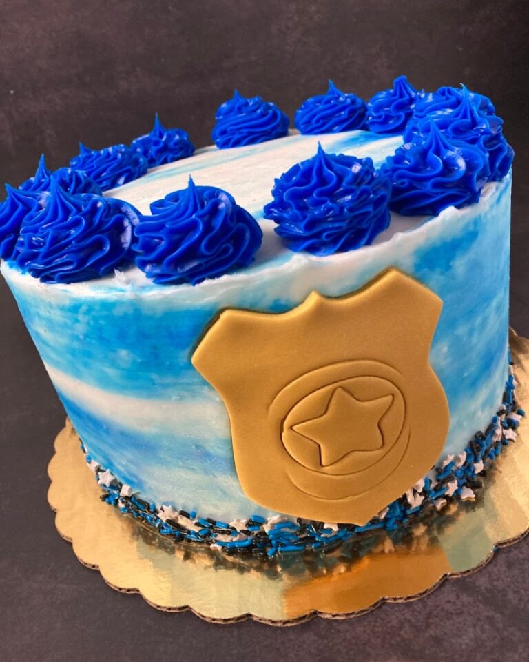 Police Badge Cake - Duke Bakery | Local Bakery since 1951
