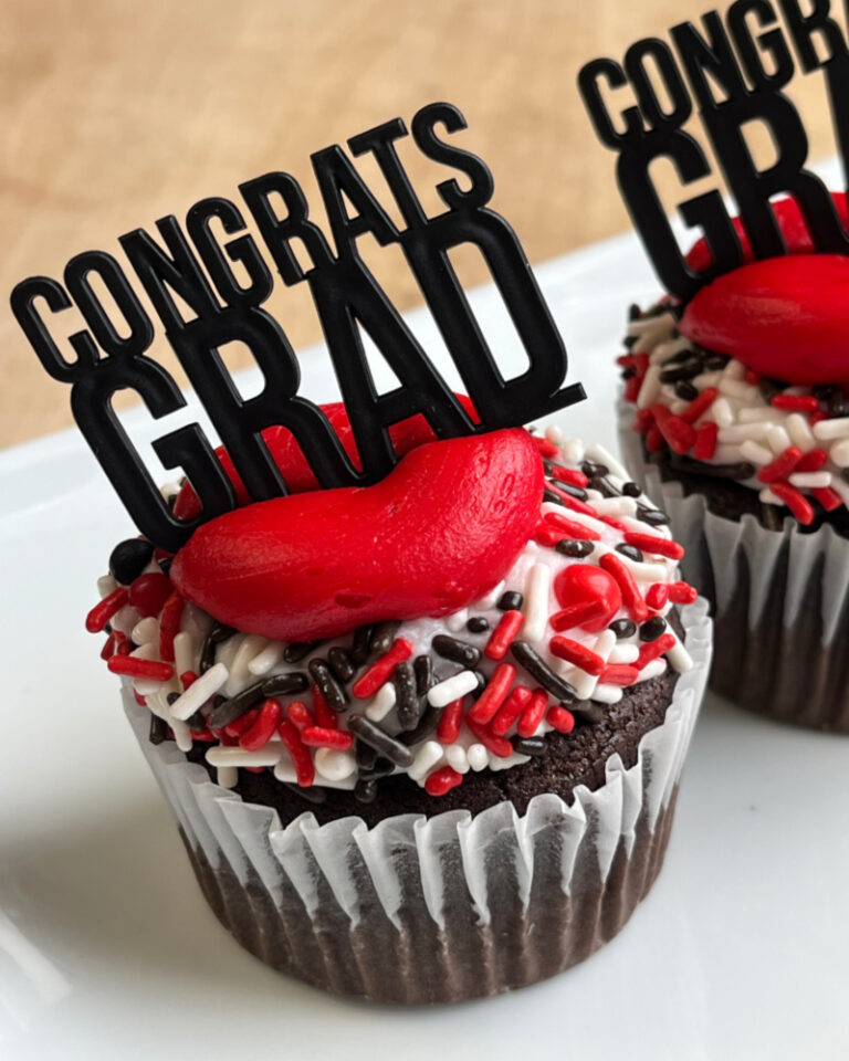 School Spirit Graduation Cupcakes - Duke Bakery | Local Bakery since 1951