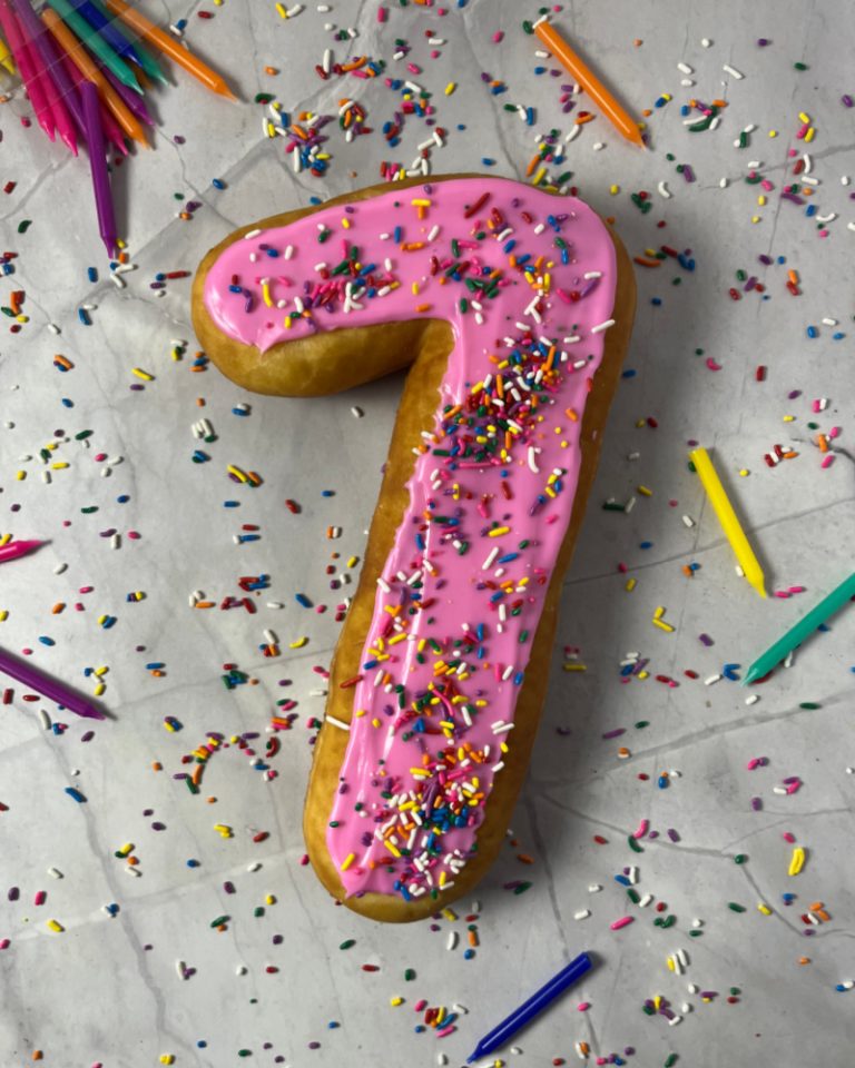 Large Number Donut - Duke Bakery | Local Bakery since 1951