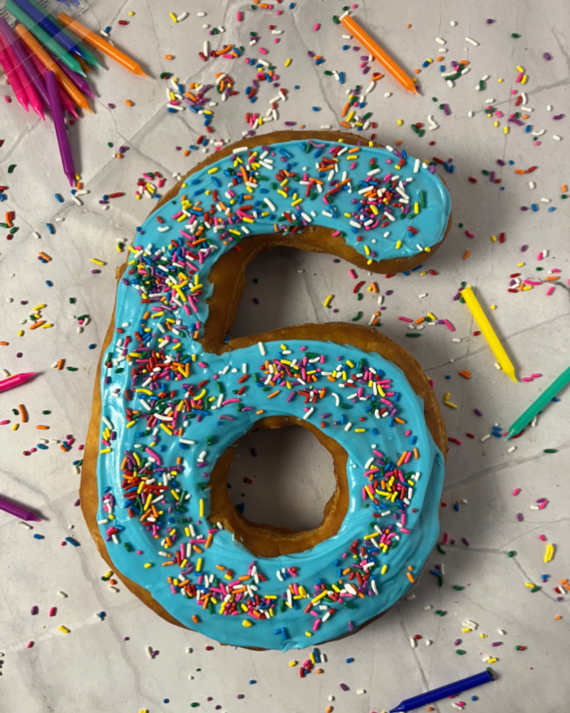 Large Number Donut - Duke Bakery | Local Bakery since 1951